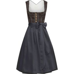 Kr&uuml;ger Kr&uuml;ger Collection Midi-Dirndl Blau/Braun (Gr&ouml;&szlig;e: 42)