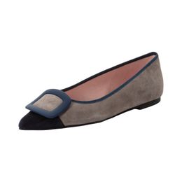 Pretty Ballerinas Ballerina Angelis Graphite/Navy Blue (Gr&ouml;&szlig;e: 38)