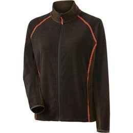 Parforce Damen Performance-Fleecejacke Evo Oliv (Gr&ouml;&szlig;e: XS)