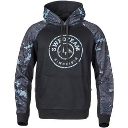 Swedteam Hoodie Ridge Black/Desolve Blak (Gr&ouml;&szlig;e: XXL)