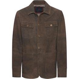 Reitmayer Velourslederjacke Dunkelbraun (Gr&ouml;&szlig;e: 48)