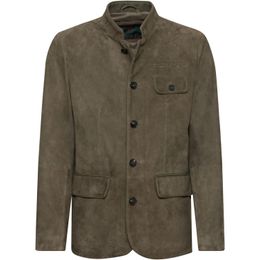 Reitmayer Lederjanker mit Wolldetails Khaki (Gr&ouml;&szlig;e: 50)
