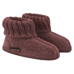 Haflinger Unisex H&uuml;ttenschuh Karl Braun (Gr&ouml;&szlig;e: 41)