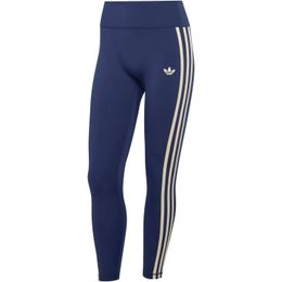 Adidas Originals Sport Leggins 7/8 Tights Damen - Gr&ouml;&szlig;e L - blau