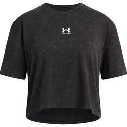 Under Armour RIVAL Croptop Kinder - Gr&ouml;&szlig;e M - schwarz