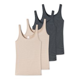 Schiesser Damen Spaghettitop Modal Essentials 4er Pack