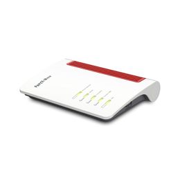 AVM FRITZ!Box 4630 Router (WLAN-Router, 1x 2,5-Gigabit-WAN, 1 x 2,5-Gigabit-LAN, 2 x Gigabit-LAN, Wi-Fi 7 bis 2.880 MBit/s (5 GHz) und 688 MBit/s (2,4 GHz), Mesh)