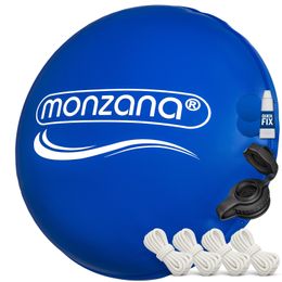 Monzana Poolkissen XXL Blau &Oslash;4m -20&deg;C