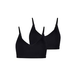 Skiny Damen Soft-BH Cotton Essentials 2er Pack