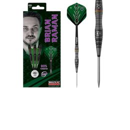 BULLS Bull's Unisex Steeldarts Brian Raman Dartpfeile Darts-Set Profi 1er Pack