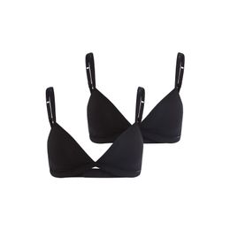 Skiny Damen Triangel-BH Cotton Essentials 2er Pack