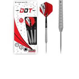 BULLS Bull's Unisex Steeldarts Dot D3 Dartpfeile 90% Tungsten Darts-Set Profi 1er Pack