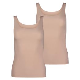 Skiny Damen Tanktop Modal Invisible 2er Pack