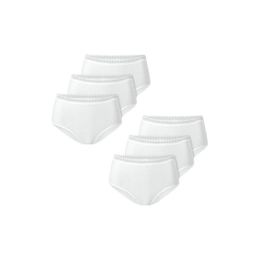 Schiesser Damen Midislip Modern Multipacks 6er Pack