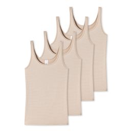 Schiesser Damen Spaghettitop Modal Essentials 4er Pack