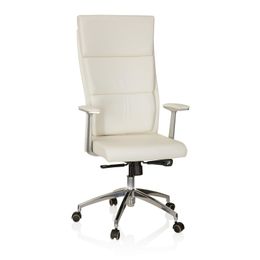 hjh OFFICE Luxus Chefsessel MONZA 20 Leder mit Armlehnen