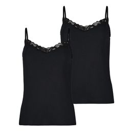 Skiny Damen Spaghettitop Modal Lace 2er Pack