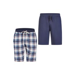 Phil & Co. Berlin Herren Pyjamashorts Cozy Classics 2er Pack