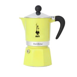 Bialetti Primavera Rainbow Espressokocher gelb 6 Tassen