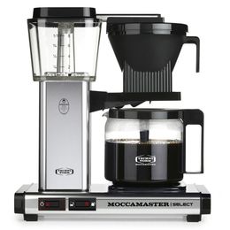 Moccamaster KBG Select Filterkaffeemaschine, silber gl&auml;nzend