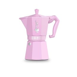 Bialetti Exclusive Moka Espressokocher f&uuml;r 6 Tassen in pink, Special Edition, Klassiker aus Italien
