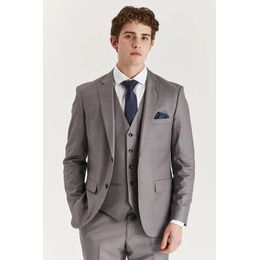 Paul Andrew Grauer ma&szlig;geschneiderter Anzugsblazer f&uuml;r Herren