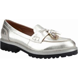 Hush Puppies Ginny Slipper aus Wildleder f&uuml;r Damen in Gold