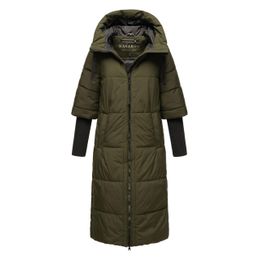 Navahoo Damen Steppjacke Ciao Miau &ndash; Extra Lang & Warm