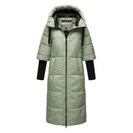 Navahoo Damen Steppjacke Ciao Miau &ndash; Extra Lang & Warm