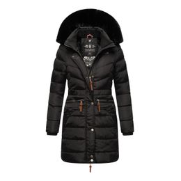 Navahoo Damen Winterjacke Paula &ndash; Extra Warm, Wasserabweisend & Mit Abnehmbarem Kunstfellkragen
