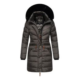 Navahoo Damen Winterjacke Paula &ndash; Extra Warm, Wasserabweisend & Mit Abnehmbarem Kunstfellkragen
