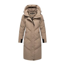 Marikoo Damen Steppmantel Teonaa mit Kapuze & sportlich-elegantem Look