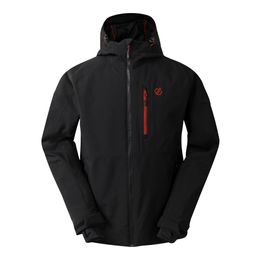 Dare 2b - "Eagle III" Skijacke f&uuml;r Herren (Schwarz/Leuchtend Rot)