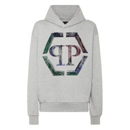 Philipp Plein Hoodie Hexagon