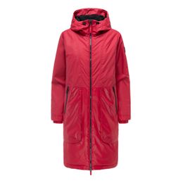 Navahoo Damen Parka &Uuml;bergangsjacke Edelumhang mit Kapuze