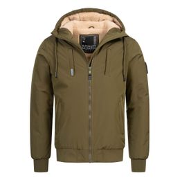 Alessandro Salvarini Herren Winterjacke AS-431 &ndash; Warm, Mit Teddyfellfutter & Kapuze