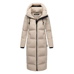 Marikoo Damen Winter Steppmantel Tikoraa mit abnehmbarer Kapuze