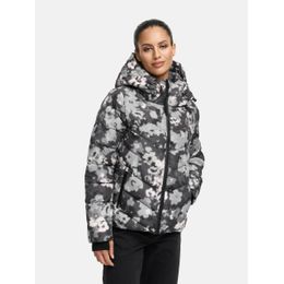 Marikoo Damen Steppjacke Samuiaa &ndash; warm, modern & mit abnehmbarer Kapuze
