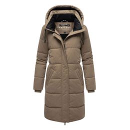 Navahoo Wintertanz Damen Winter Steppjacke mit abnehmbarer Kapuze