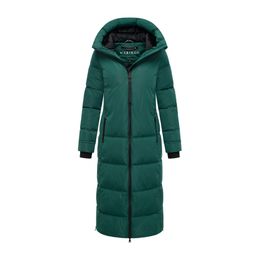 Marikoo Damen Winter Steppmantel Honiaa XVI mit Kapuze & Rei&szlig;verschlusstaschen