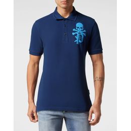 Philipp Plein Poloshirt Skull&Bones