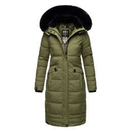 Navahoo Damen Winterjacke Fahmiyaa &ndash; Lang, Warm & Funktional mit Kapuze