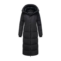 Marikoo Damen Winter Steppmantel Honiaa XVI mit Kapuze & Rei&szlig;verschlusstaschen