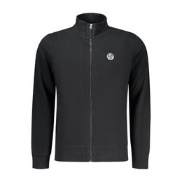 North Sails Schwarzes Baumwoll-Herren Sweatshirt