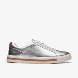 Clarks Un Maui Spitze Metallische Sneaker