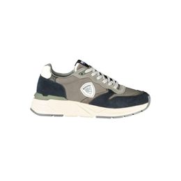 Blauer Grigio Polyurethan Herren Sneaker