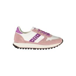 Blauer Bianco Polyurethan Damen Sneaker