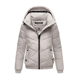 Marikoo Damen Winter Steppjacke mit Kapuze &ndash; Nayanaa