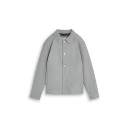 Tom Tailor Denim Herren Relaxed Fit Jacke mit Druckkn&ouml;pfen, bunt, Meliert, Gr. XXL