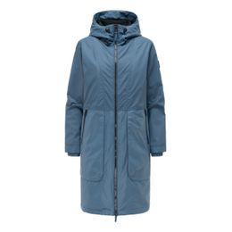 Navahoo Damen Parka &Uuml;bergangsjacke Edelumhang mit Kapuze